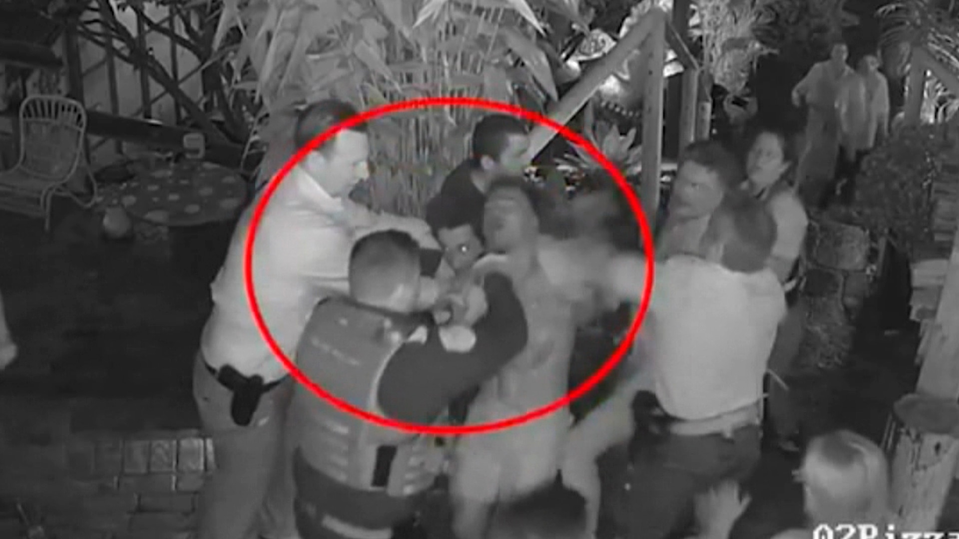 CCTV of NRL player Tom Starling being punched - ABC News