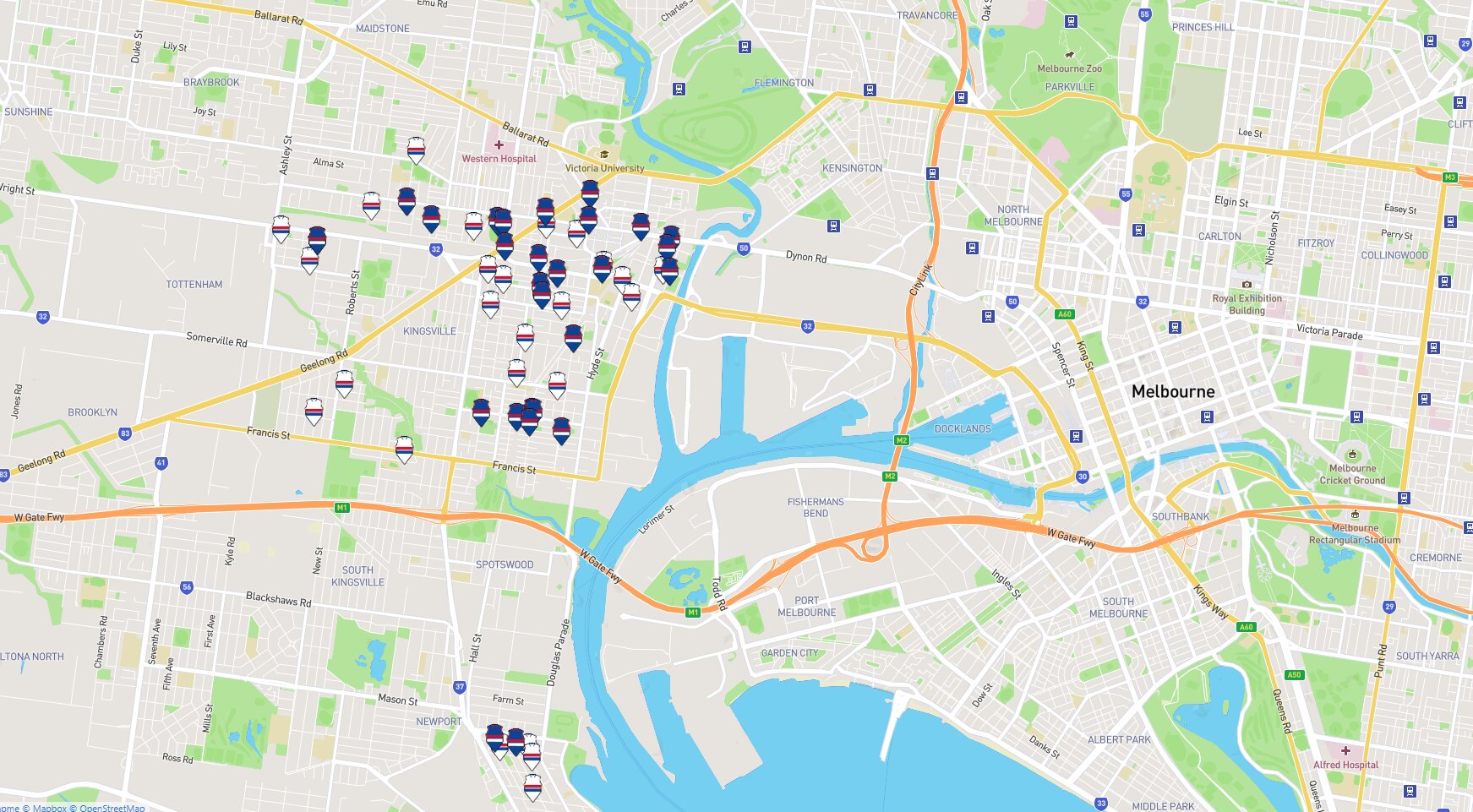Interactive map: Malaysian-born Doggies tragic maps the Footscray art ...