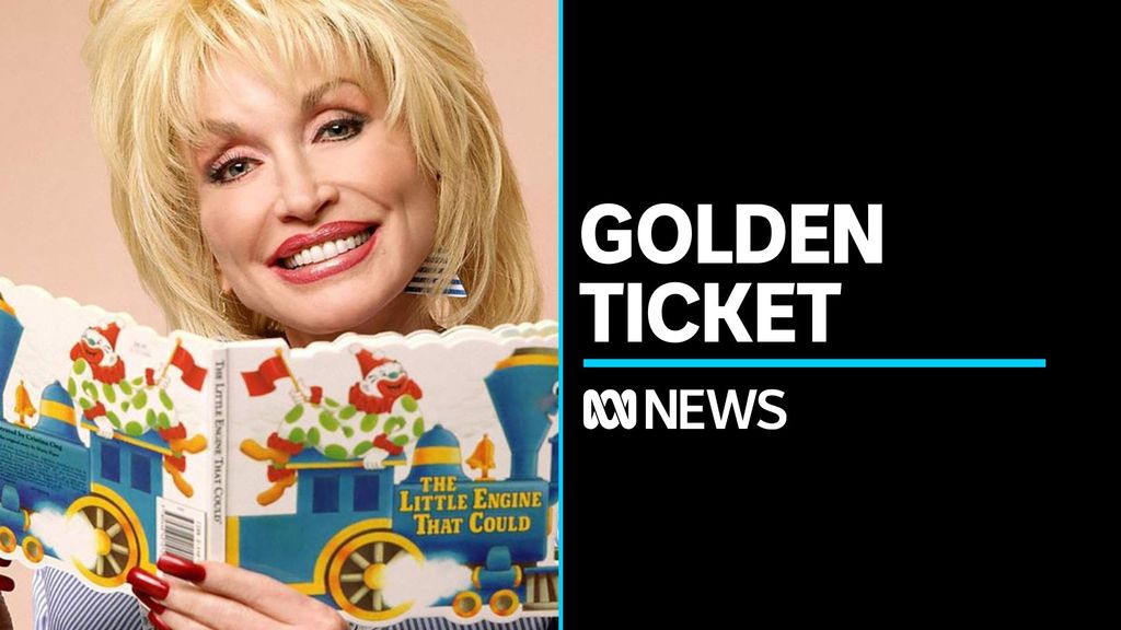 Four year old finds Dolly Parton's golden ticket in book - ABC News