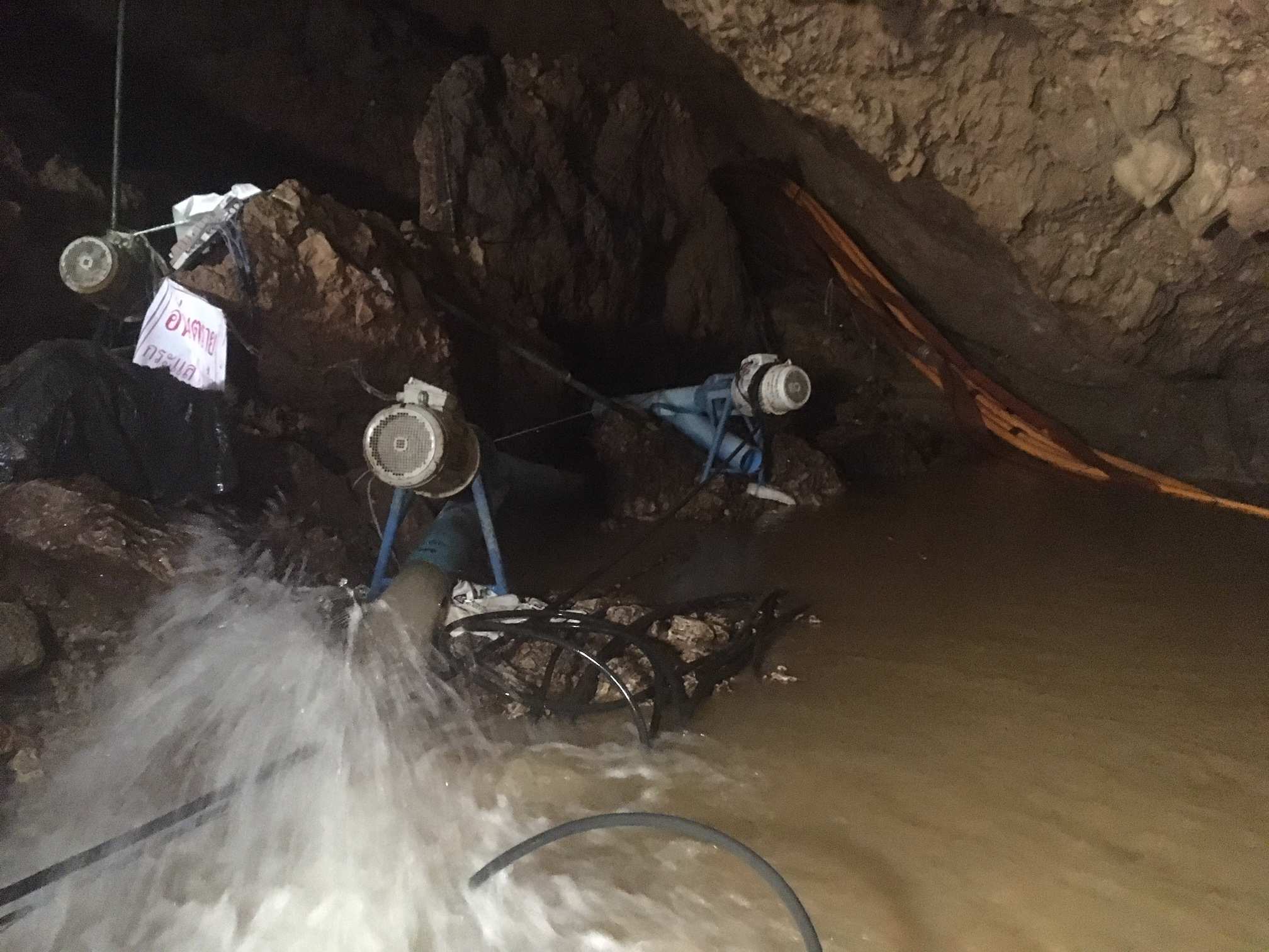 Thai cave rescue: Shrines and pipes at cavern entrance a mute testament ...