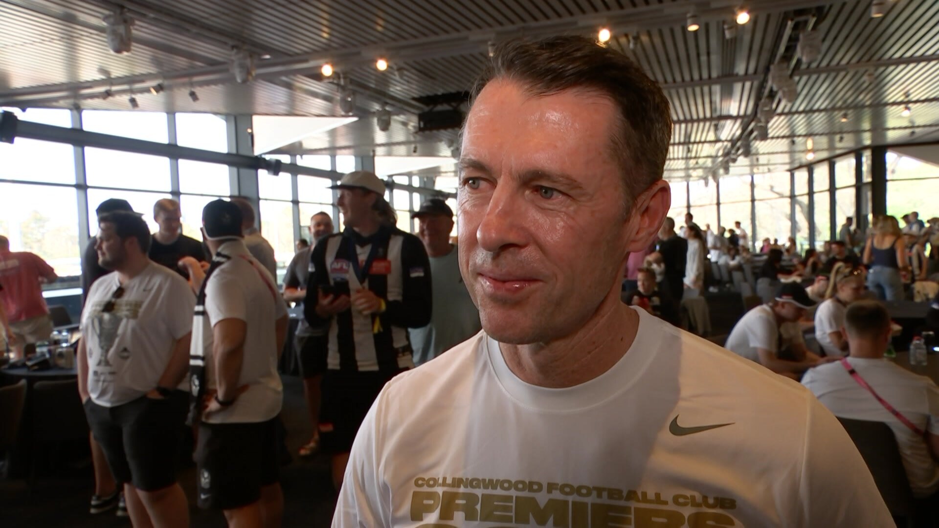 Collingwood captain Darcy Moore thanks Magpie Army after grand final ...