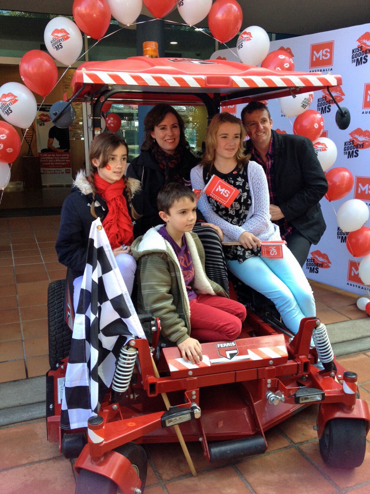 Mother Megan Healey's Melbourne to Sydney lawn mower ride for multiple ...