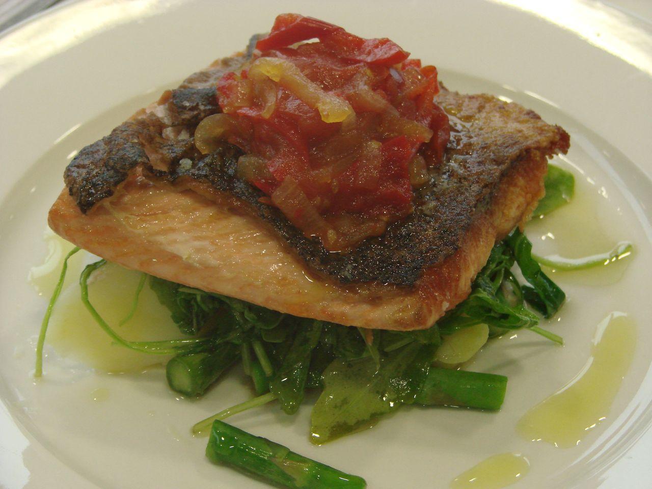 Crispy skin salmon - ABC Everyday