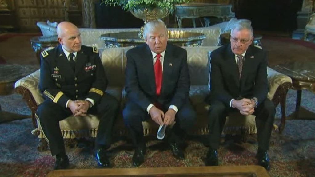 Donald Trump announces Lieutenant General Herbert Raymond McMaster as ...