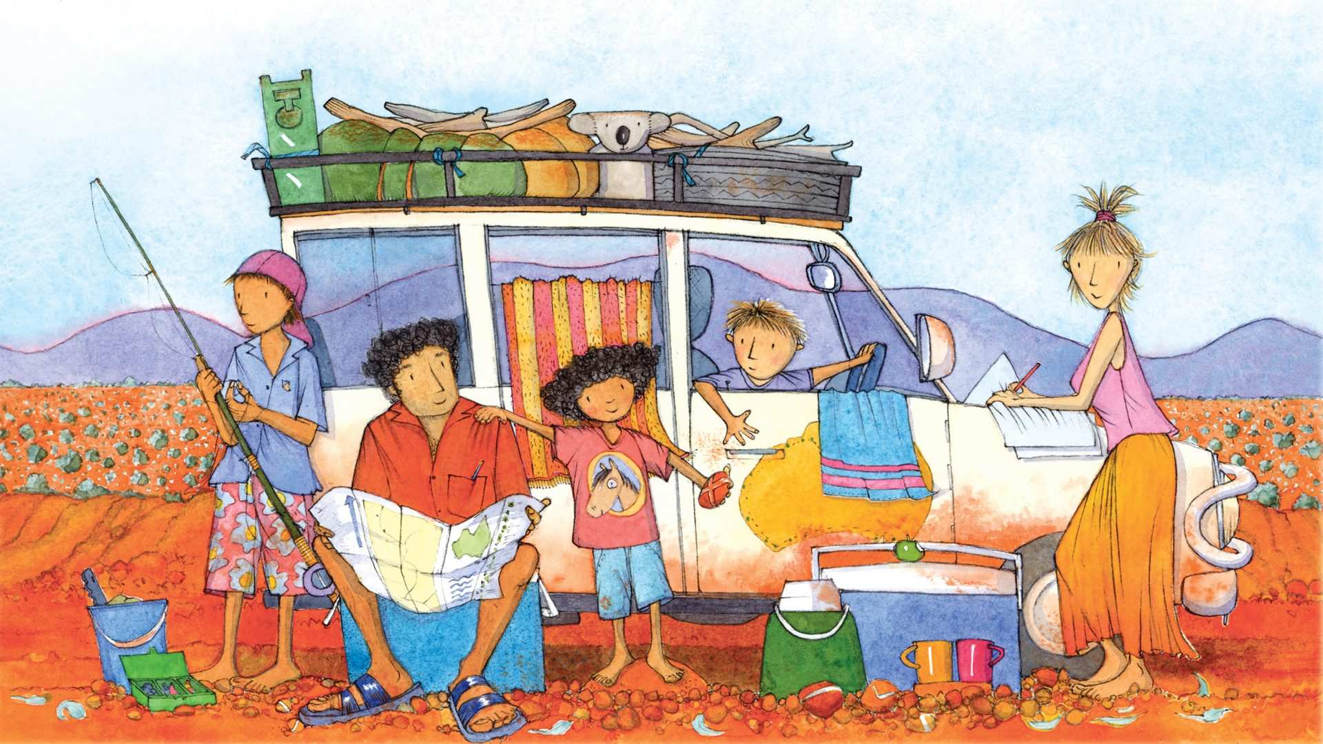 Martha Marlow's stunning debut, and Alison Lester's musical road trip ...