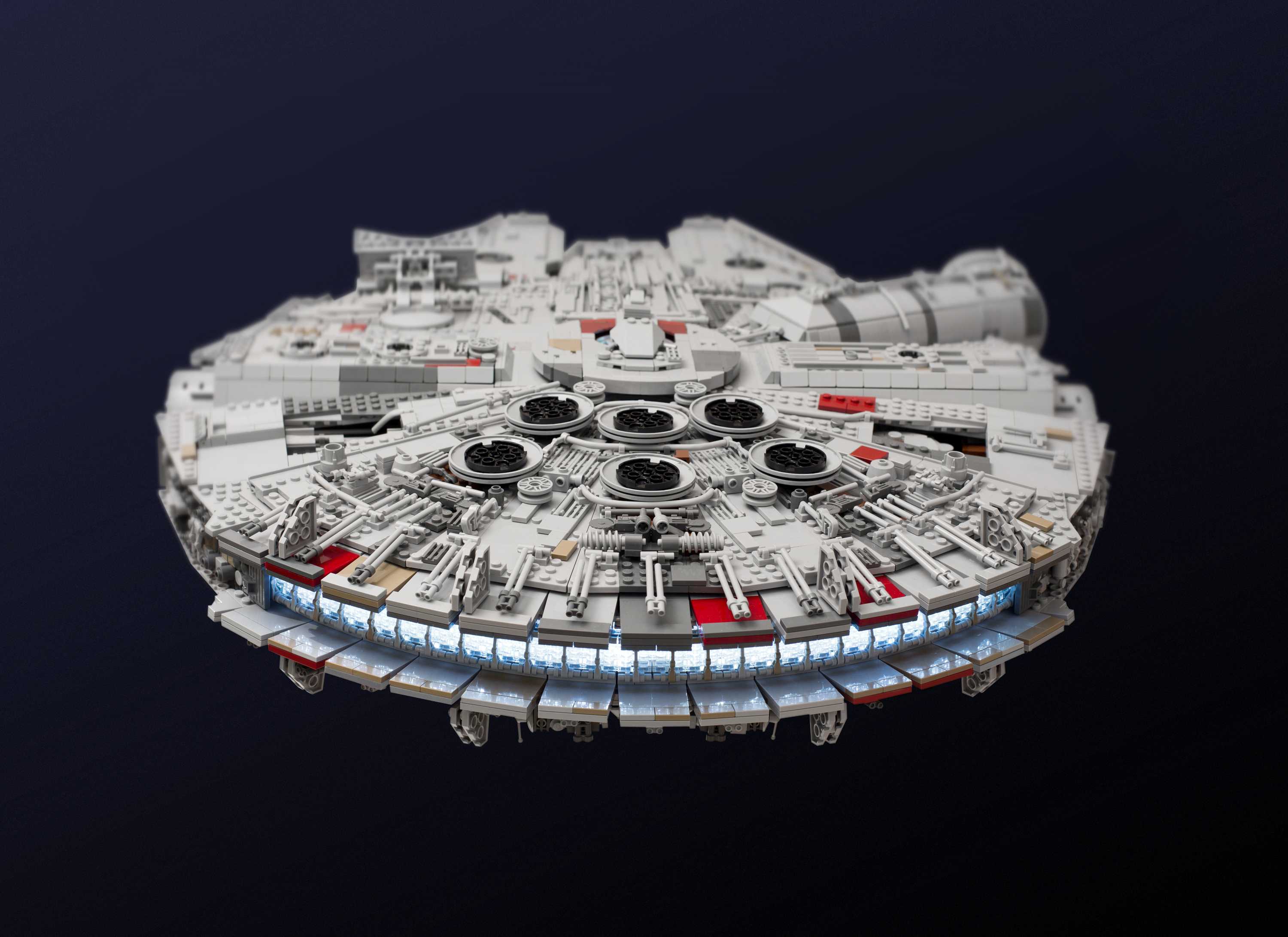 Star Wars fan creates 7,500-piece Lego Millennium Falcon - ABC News