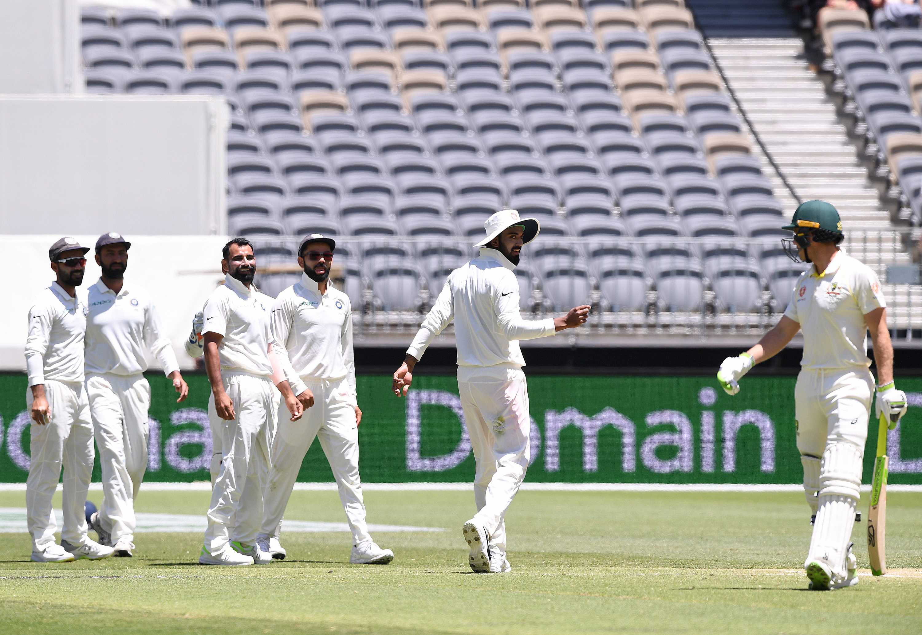 Virat Kohli and Tim Paine exchange is captured on stump mics, bringing ...