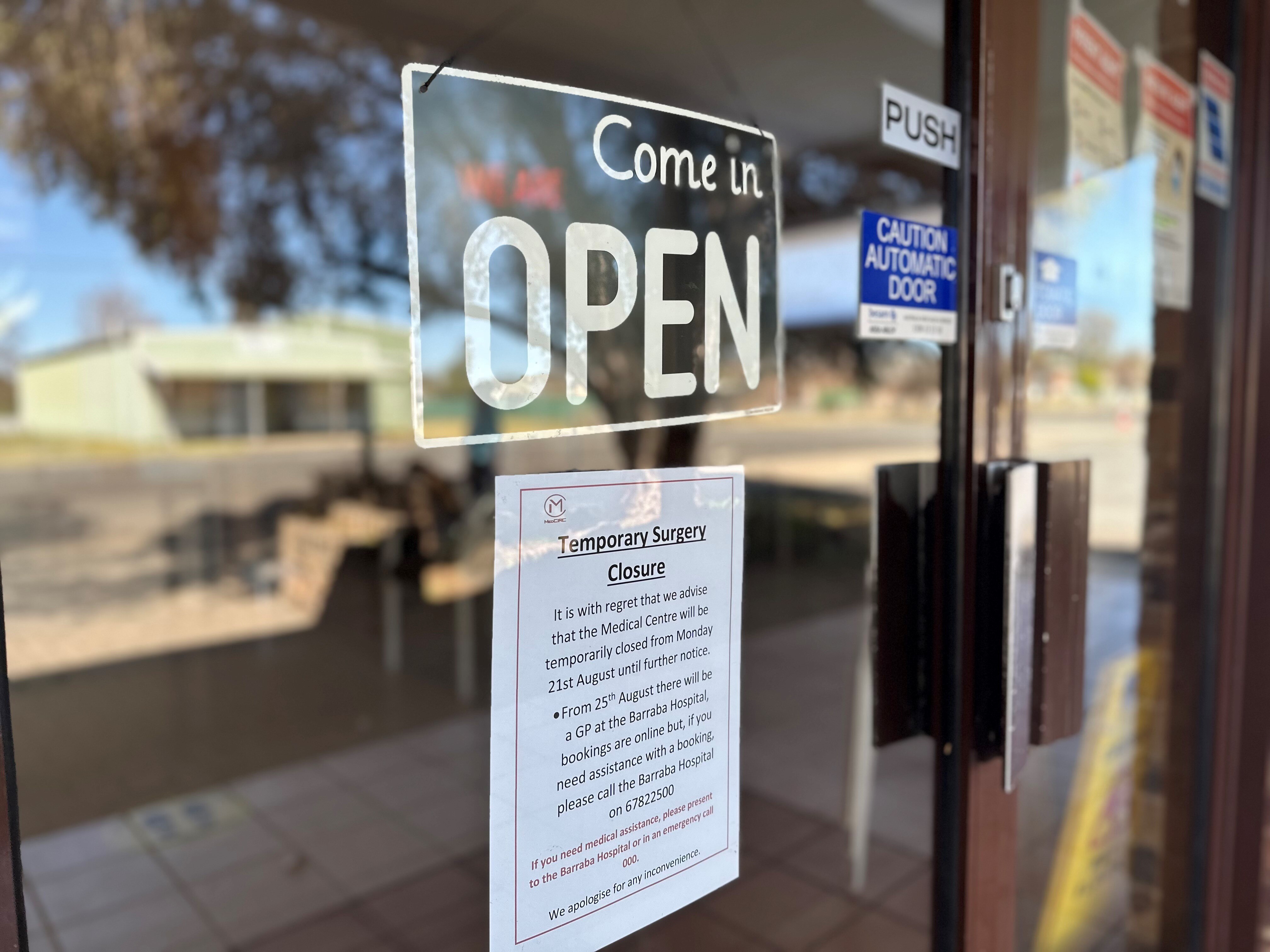 Barraba Medical Centre closes as national GP shortage continues - ABC News
