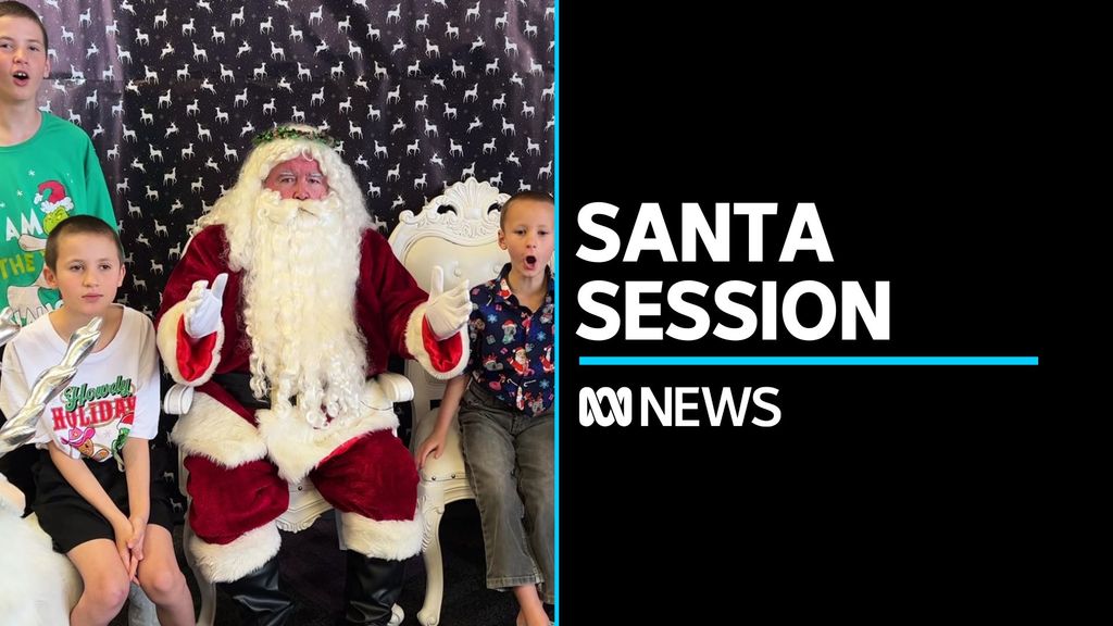 Neurodiverse kids offered sensory-friendly Santa sessions - ABC News