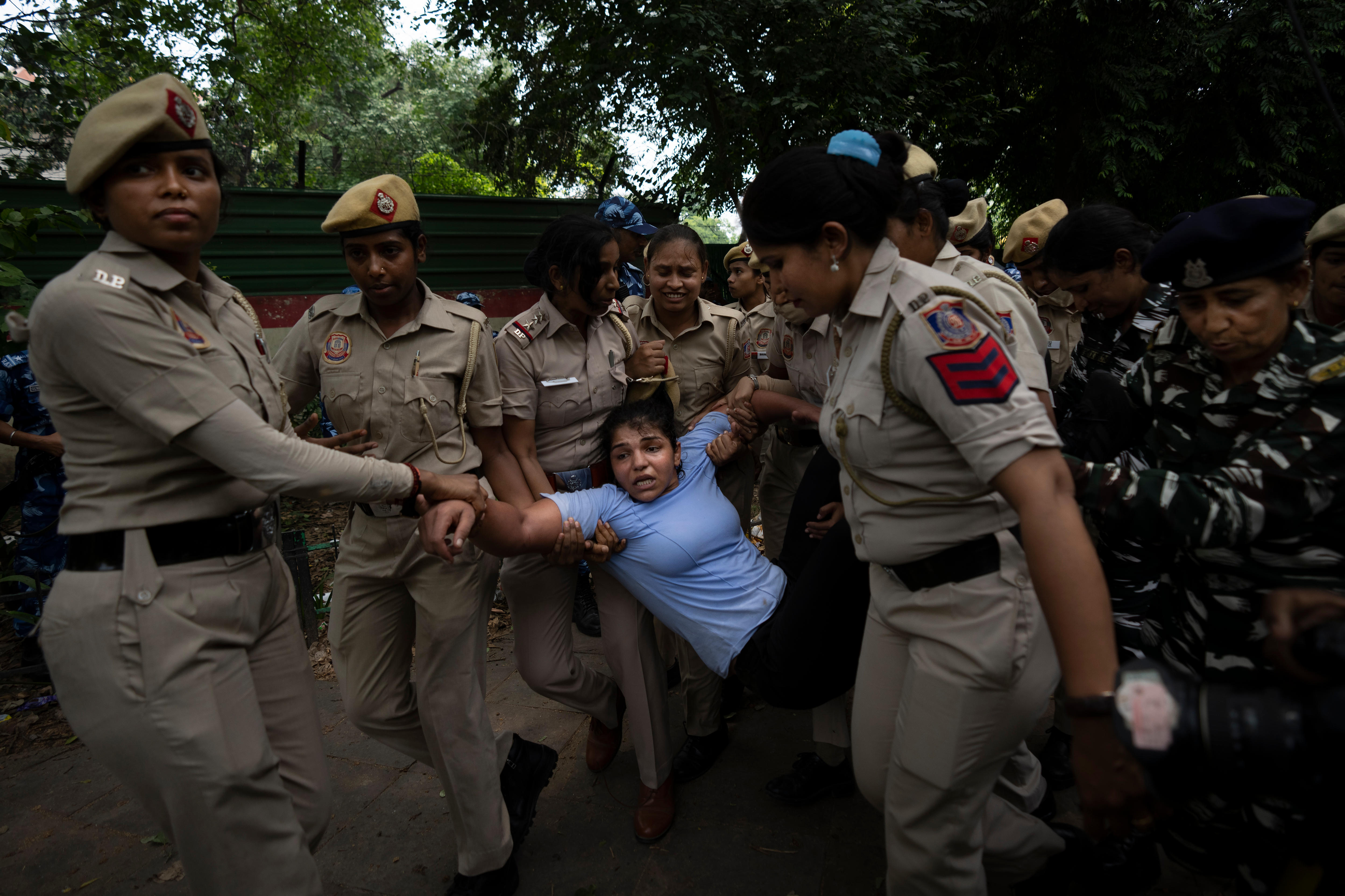 Indian police charge senior government MP with sexual harassment of ...