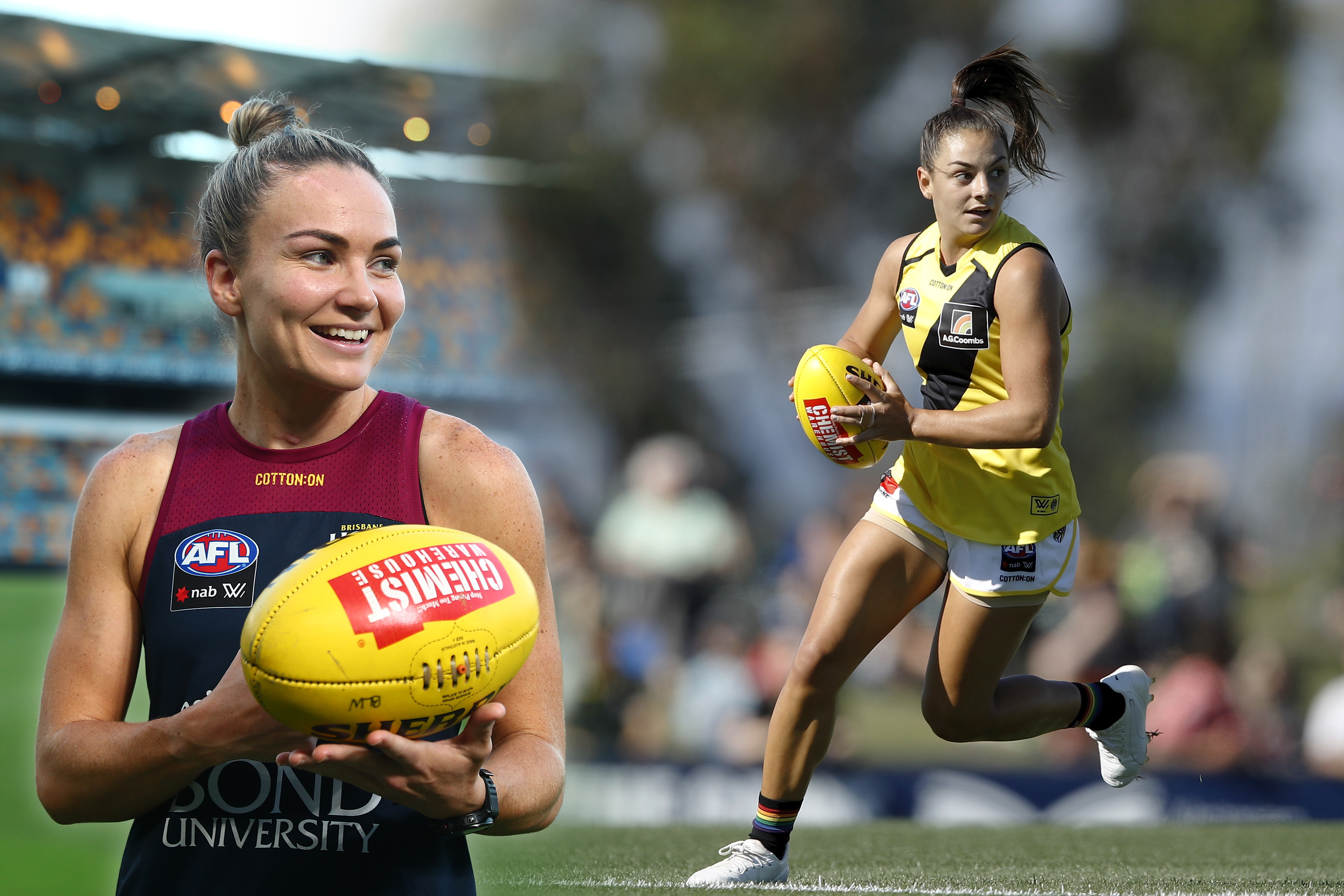 Emily Bates thinks Mon Conti is the AFLW MVP, and she wants to shut her ...