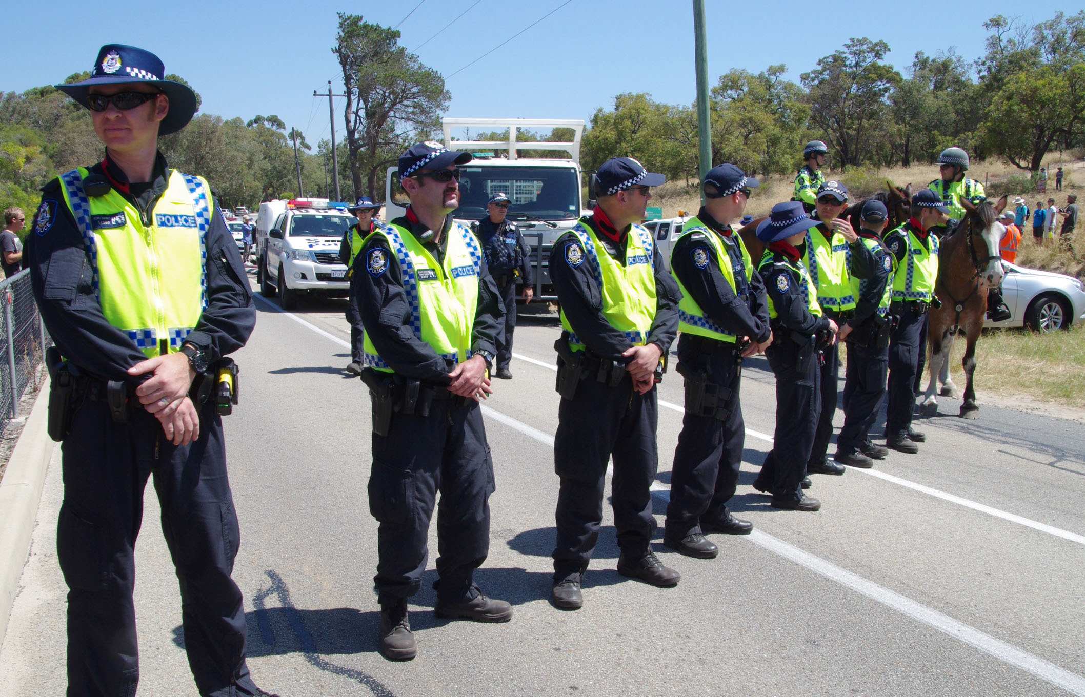 Heavy handed police presence inflamed tensions at a Roe 8 protest, say ...