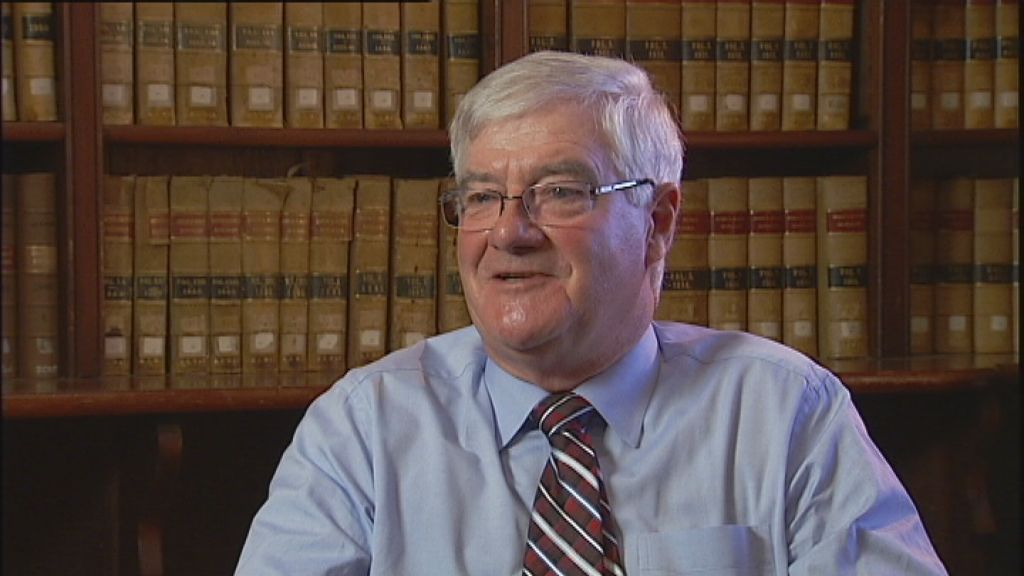 Interview with retiring Justice Tim Anderson - ABC News