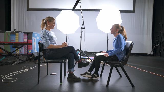Interviewing Justine Clarke - ABC Education