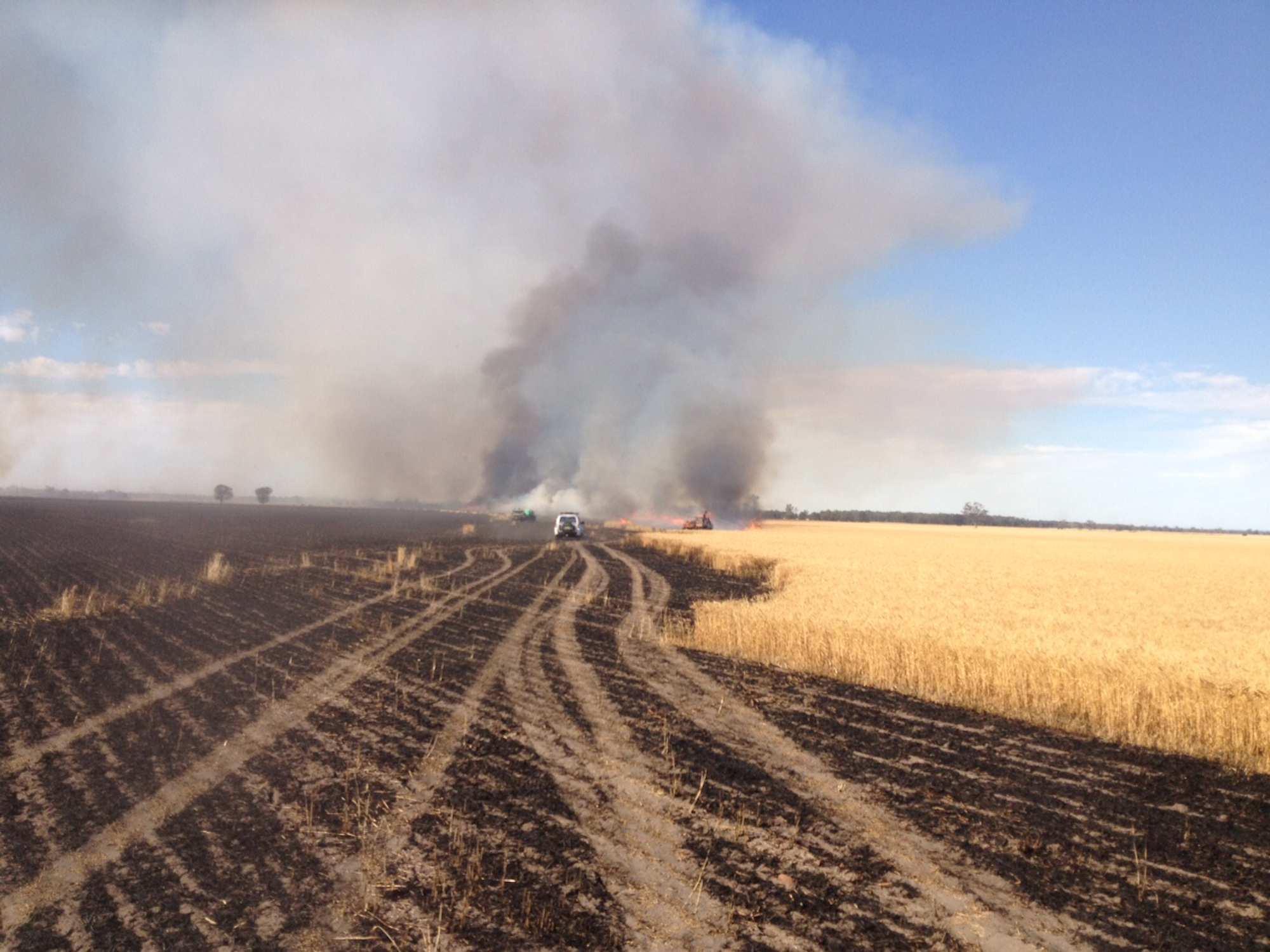 Harvest fires spark concern - ABC News