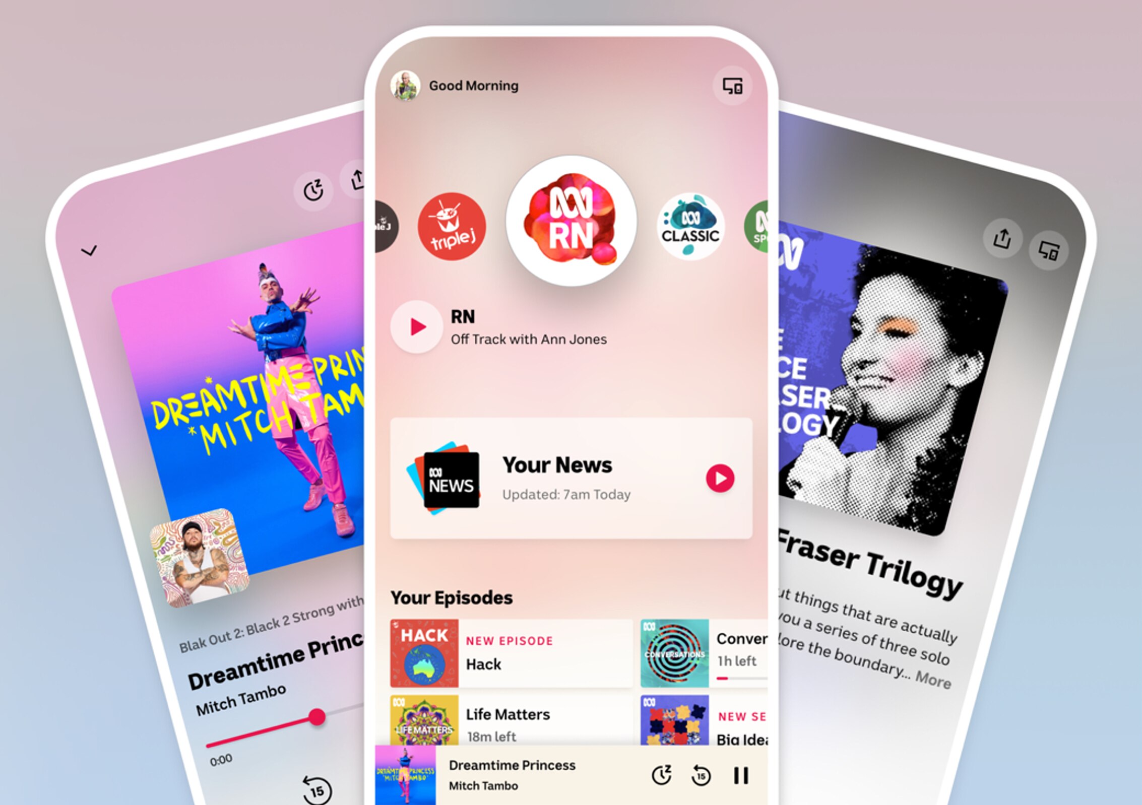 Our audience liked the old design of ABC listen. Here's why it had to ...