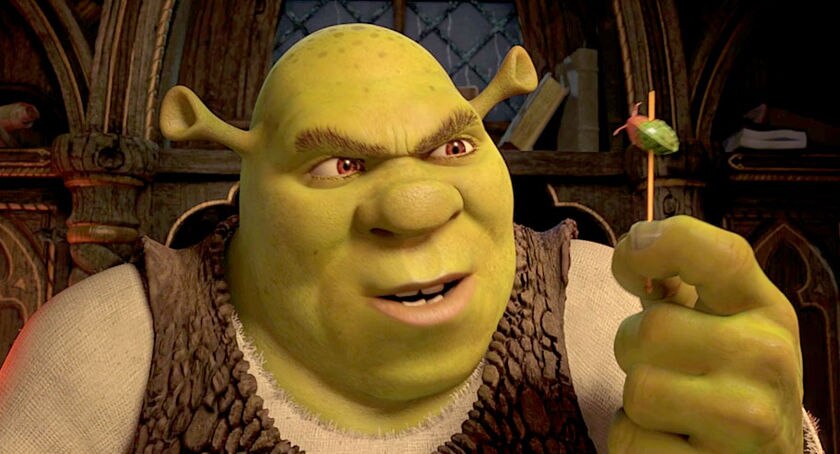 Shrek Angry Face