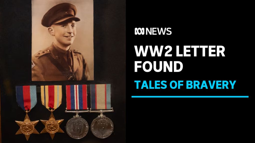 Rediscovered WW2 letter sheds light on fallen soldier's bravery - ABC News