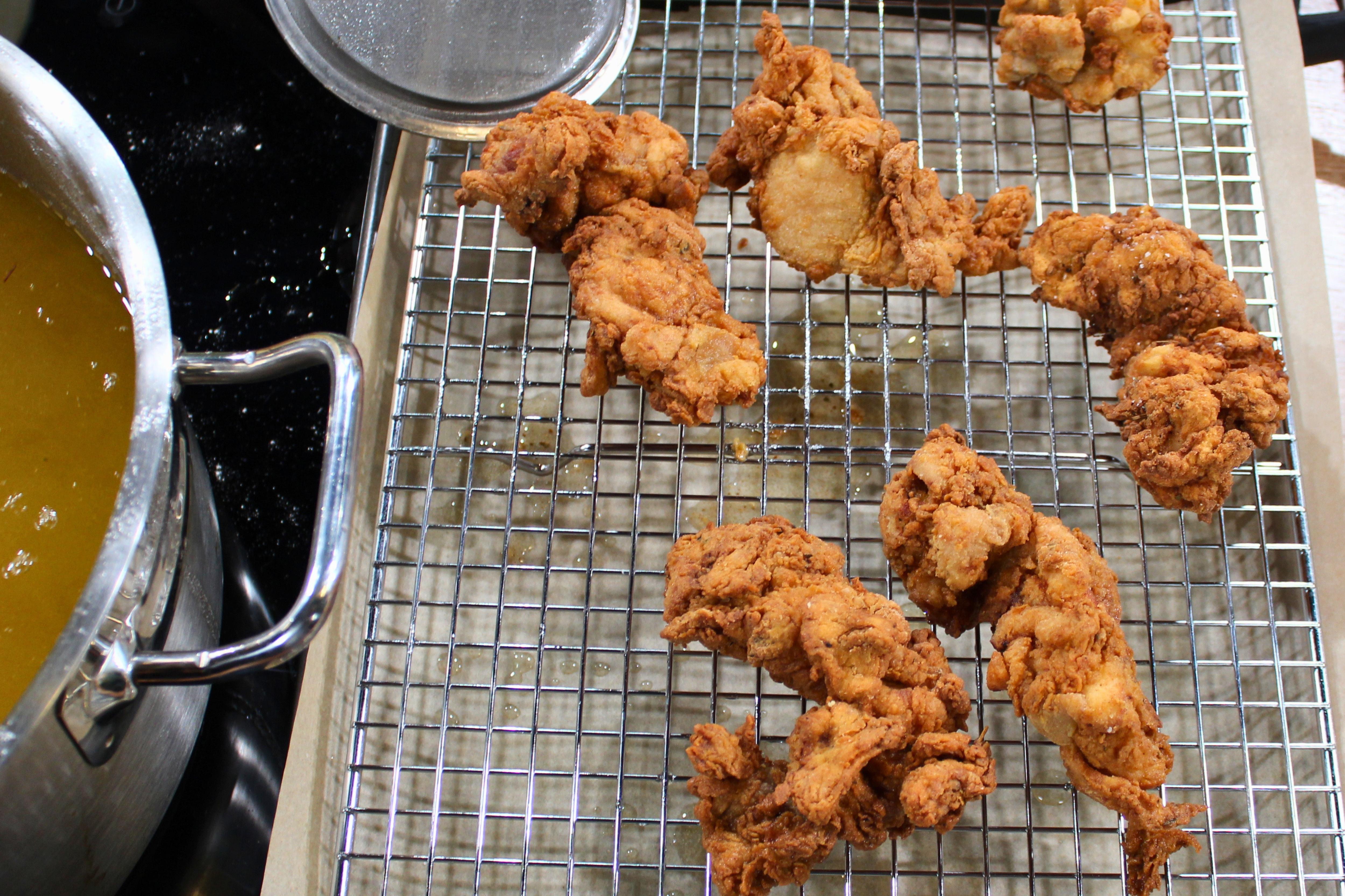 Crispy fried chicken, dreamy mashed-potatoes and rich gravy, this is ...