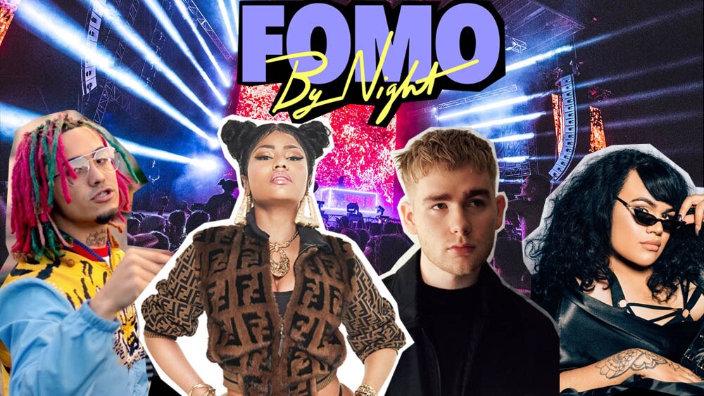 Here's all the Fomo By Night line-ups for your summer consideration ...