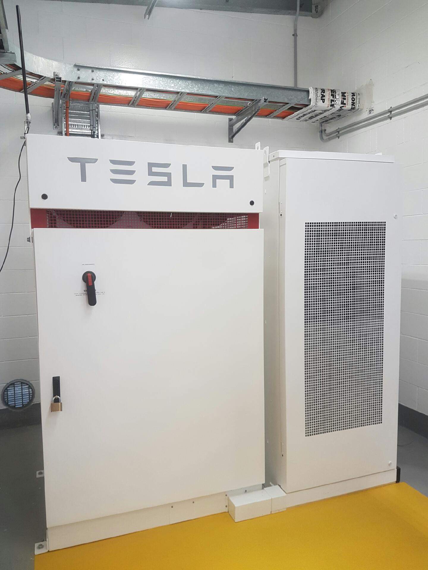 Tesla Powerpack battery to power Logan reservoir - ABC News