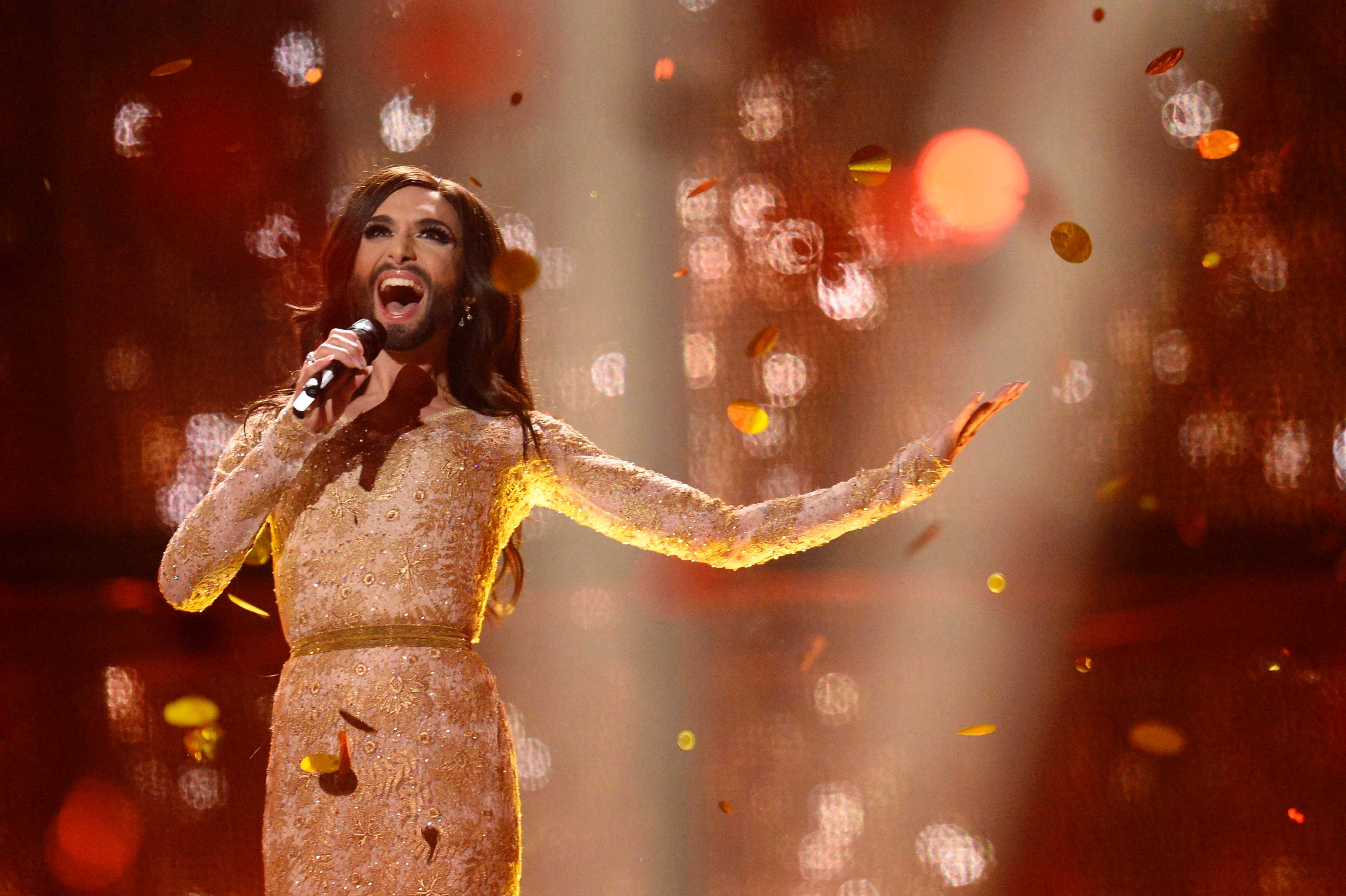 Eurovision 2014: Austria's 'bearded lady' Conchita Wurst lauded at home ...