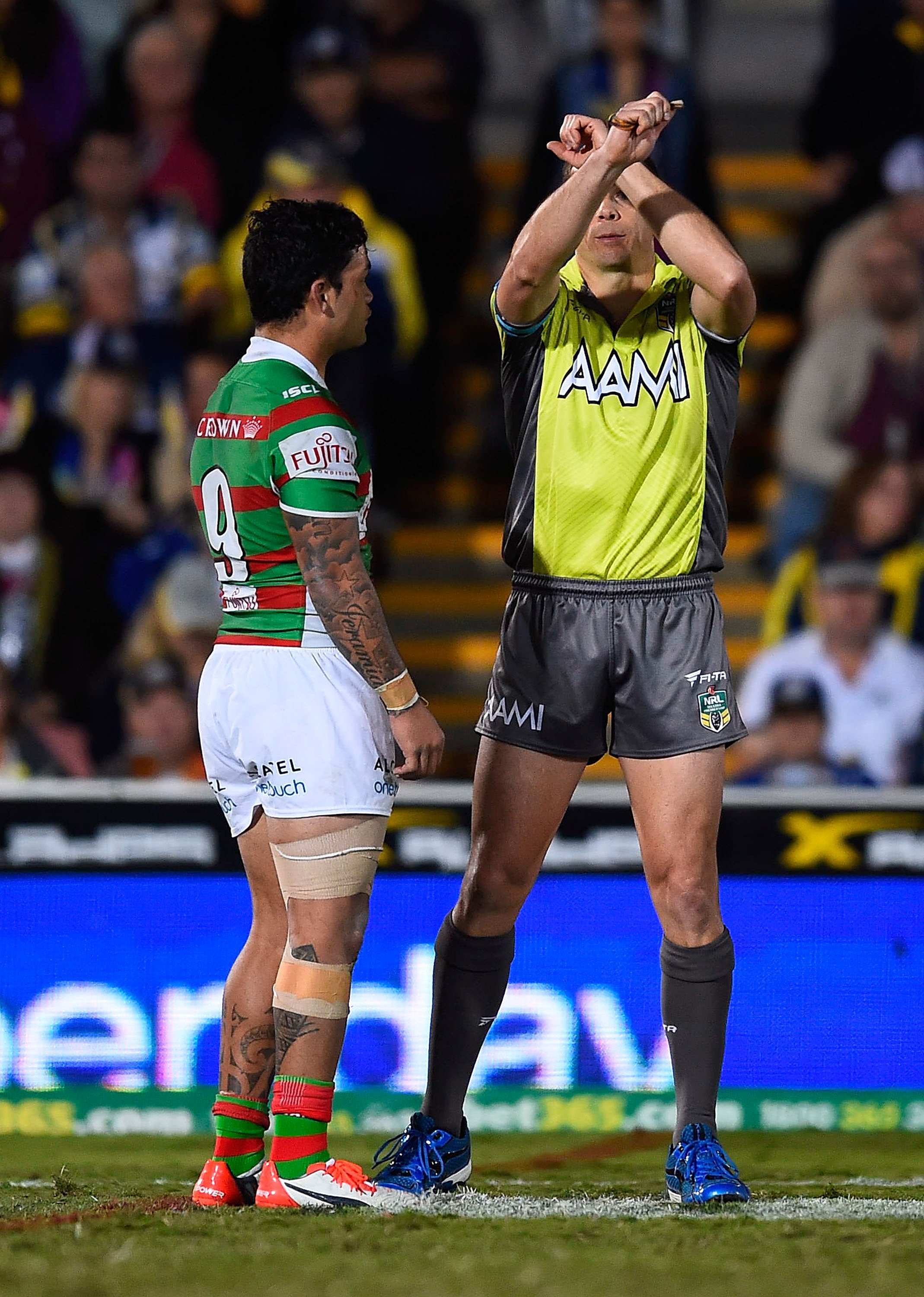 South Sydney's Issac Luke, Manly's Jorge Taufua and Sydney's Aidan ...