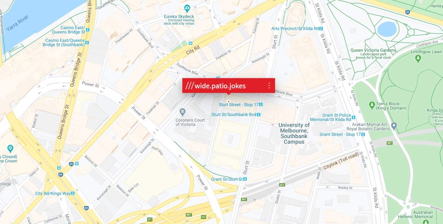 There are three random words that pinpoint exactly where you are right ...