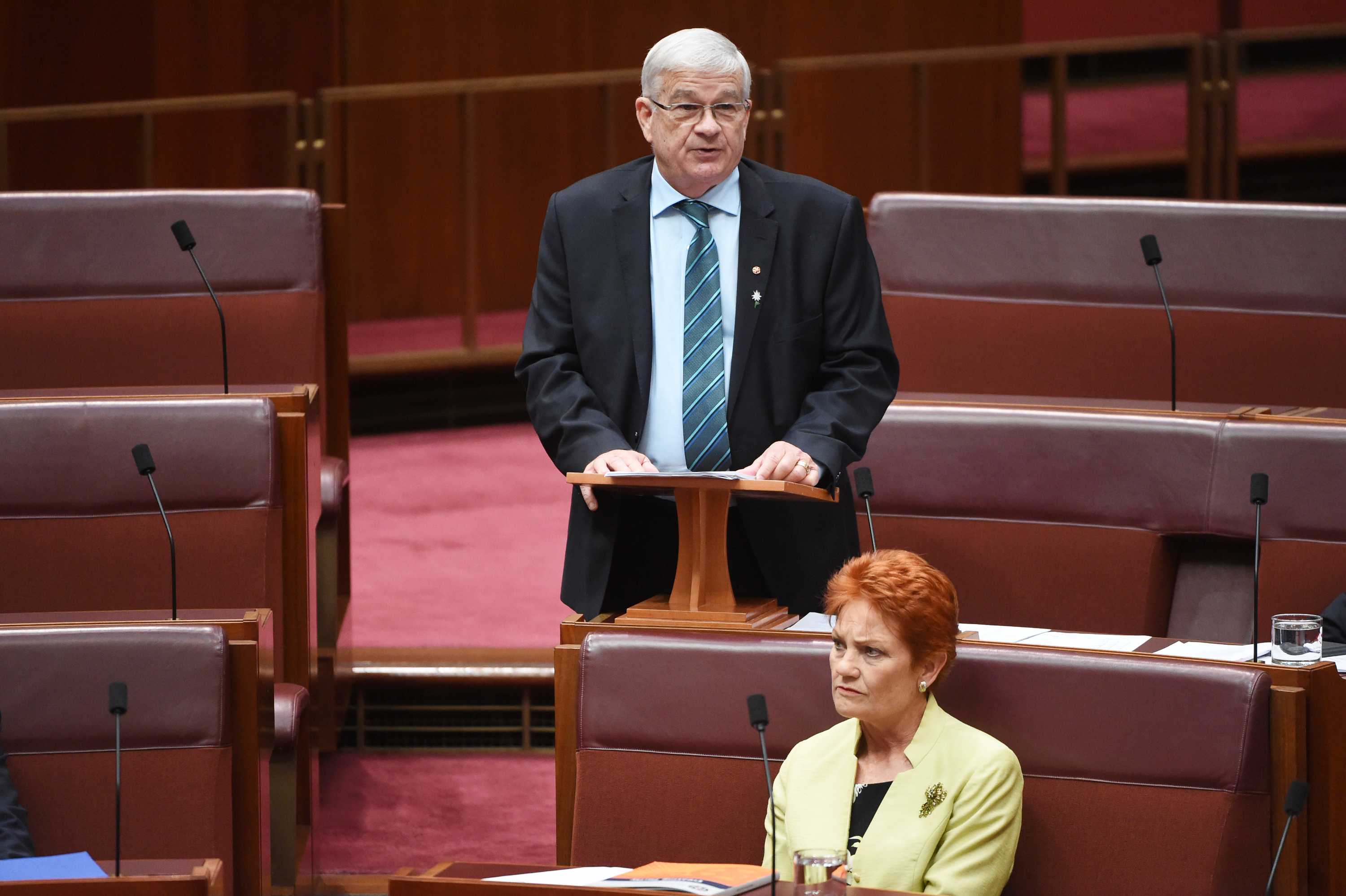 One Nation senator Brian Burston quits party after prolonged feud with ...