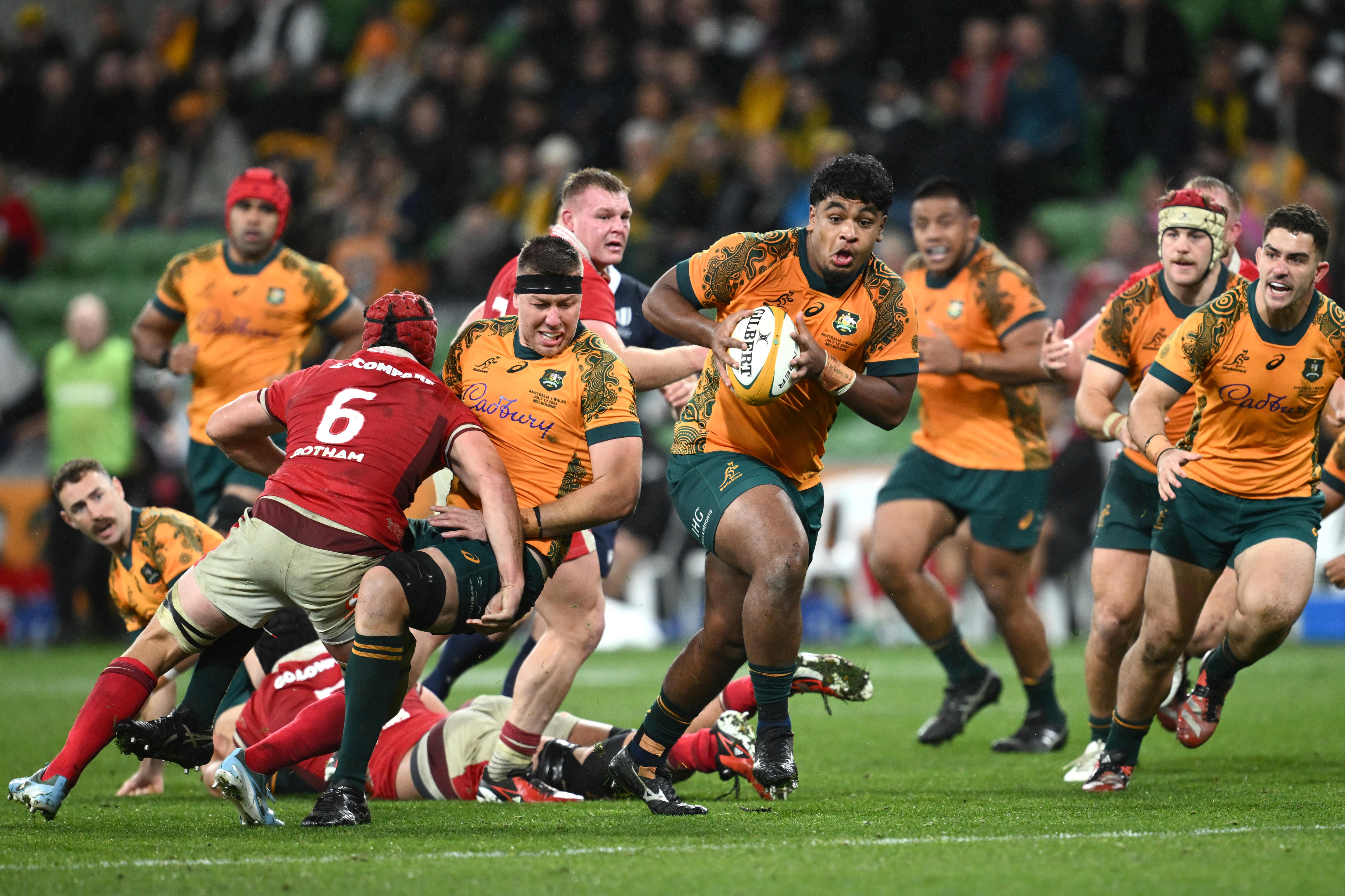 Wallabies v Wales: Australia remain unbeaten this year after defeating ...