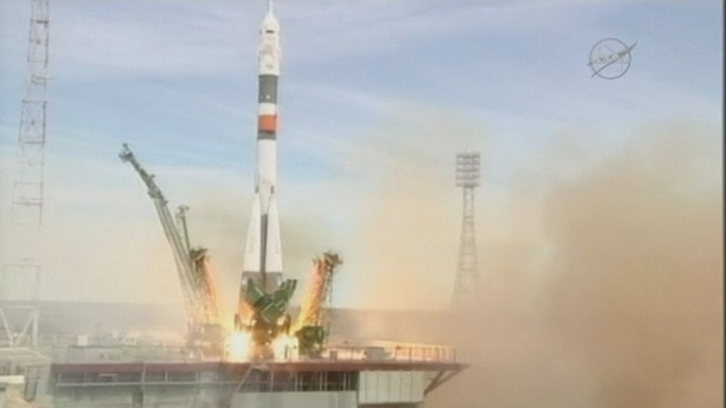 US-Russian mission to International Space Station - ABC News
