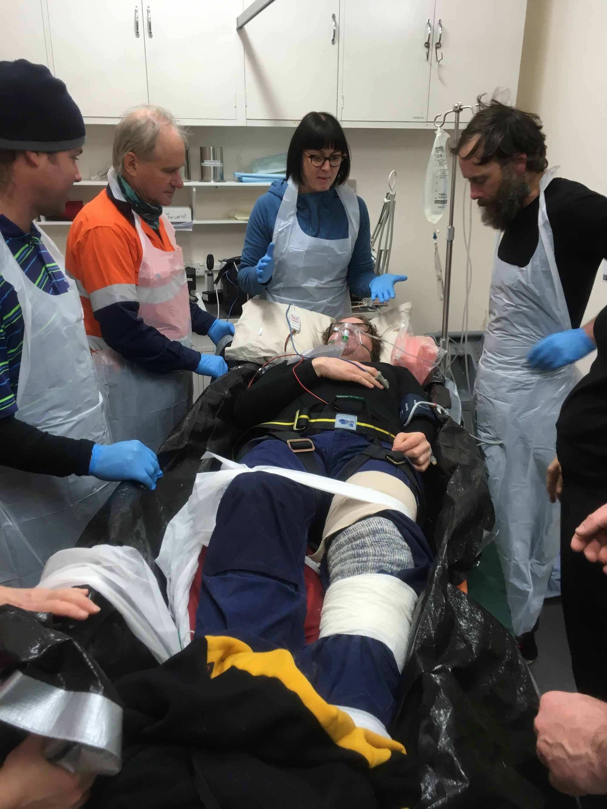 Tradies fixed a doctor's hand in Antarctica — and now medical ...
