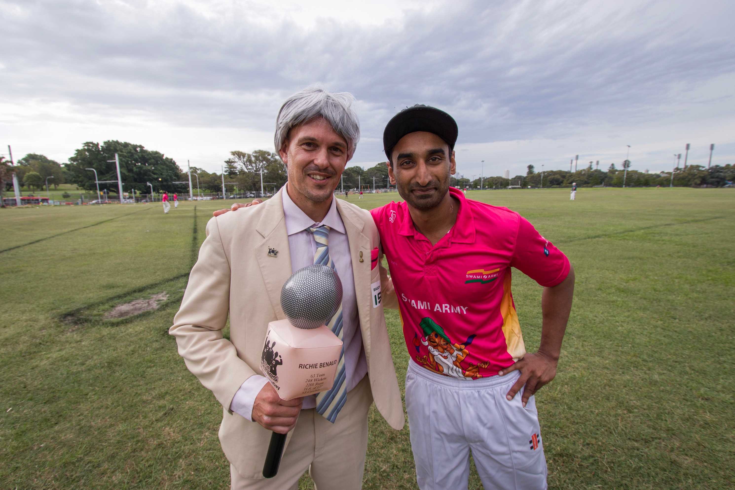 Swami Army v The Richies: A cricket match for a good cause in the ...