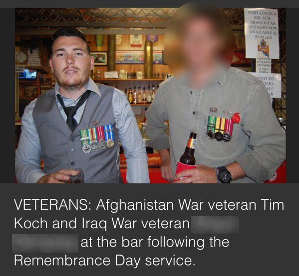 Ex-serviceman Timothy Koch fined for falsely claiming to have served in ...