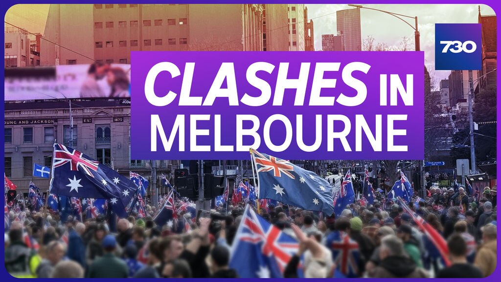 Clashes in Melbourne during protests - ABC News