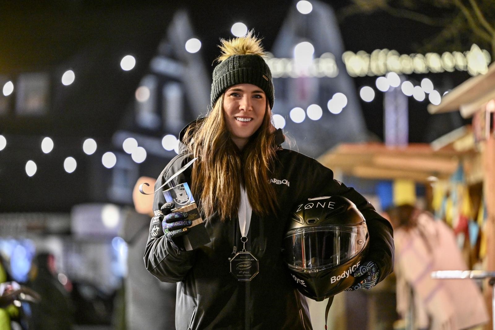 Bree Walker misses podium at World monobob World Championships by 0.07 ...