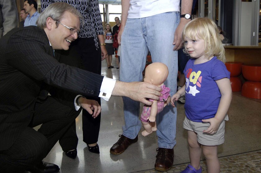 Rudd 'backtracked on Indigenous pledge' - ABC News