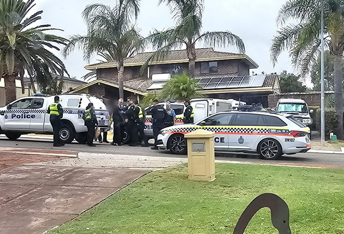 Elderly man dead, woman in hospital as police take man into custody ...