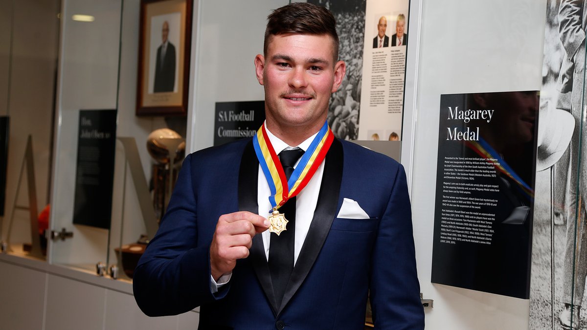 Magarey Medal 2017: Mitch Grigg named SANFL's fairest and most ...