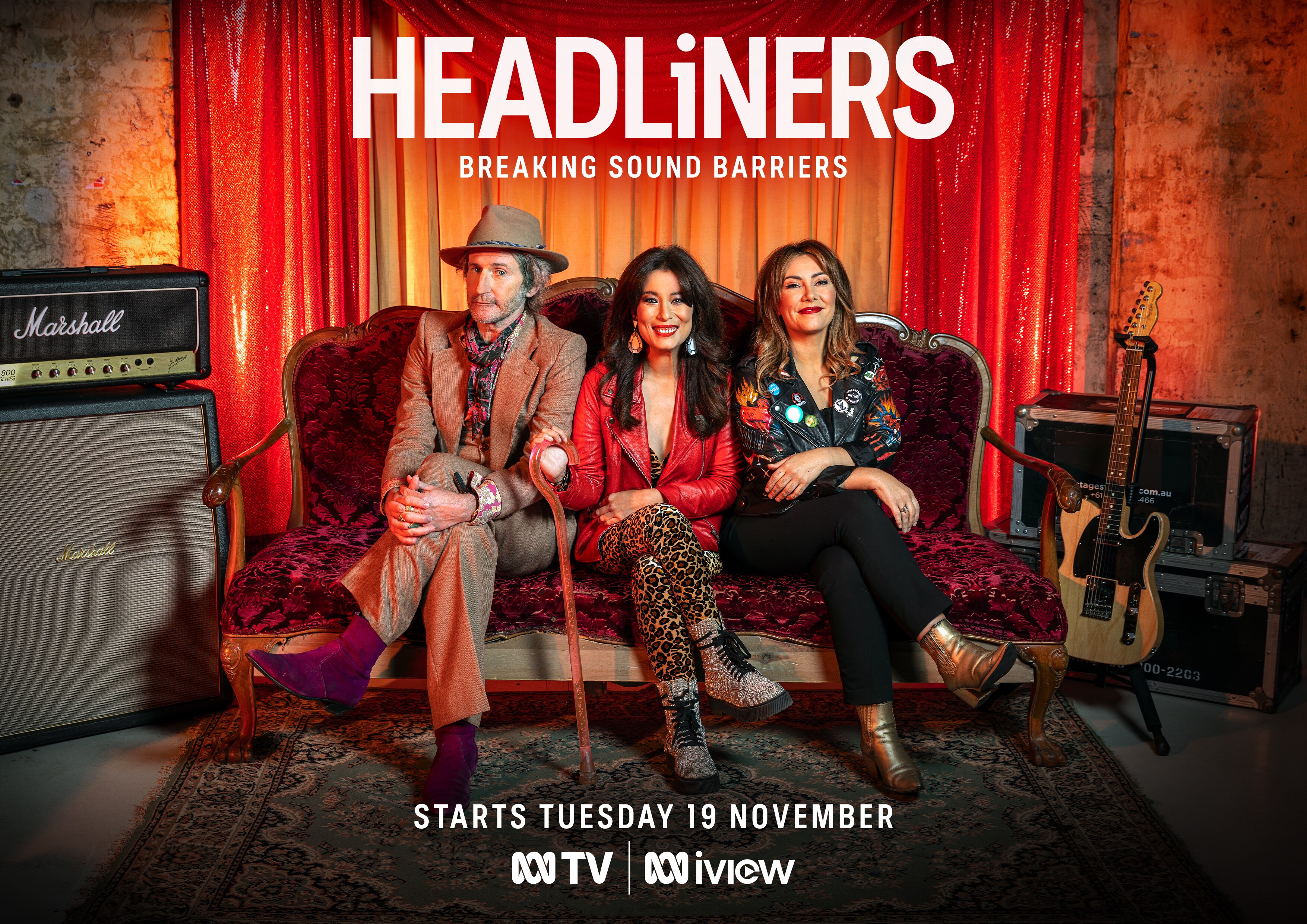 Headliners takes centre stage on ABC in November - About the ABC
