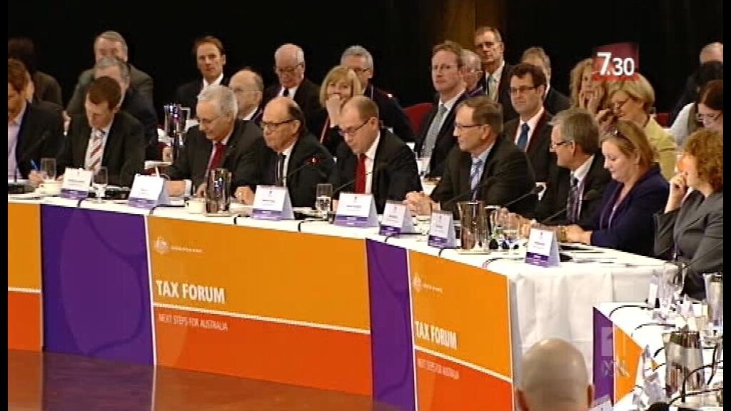 Tax summit - ABC News