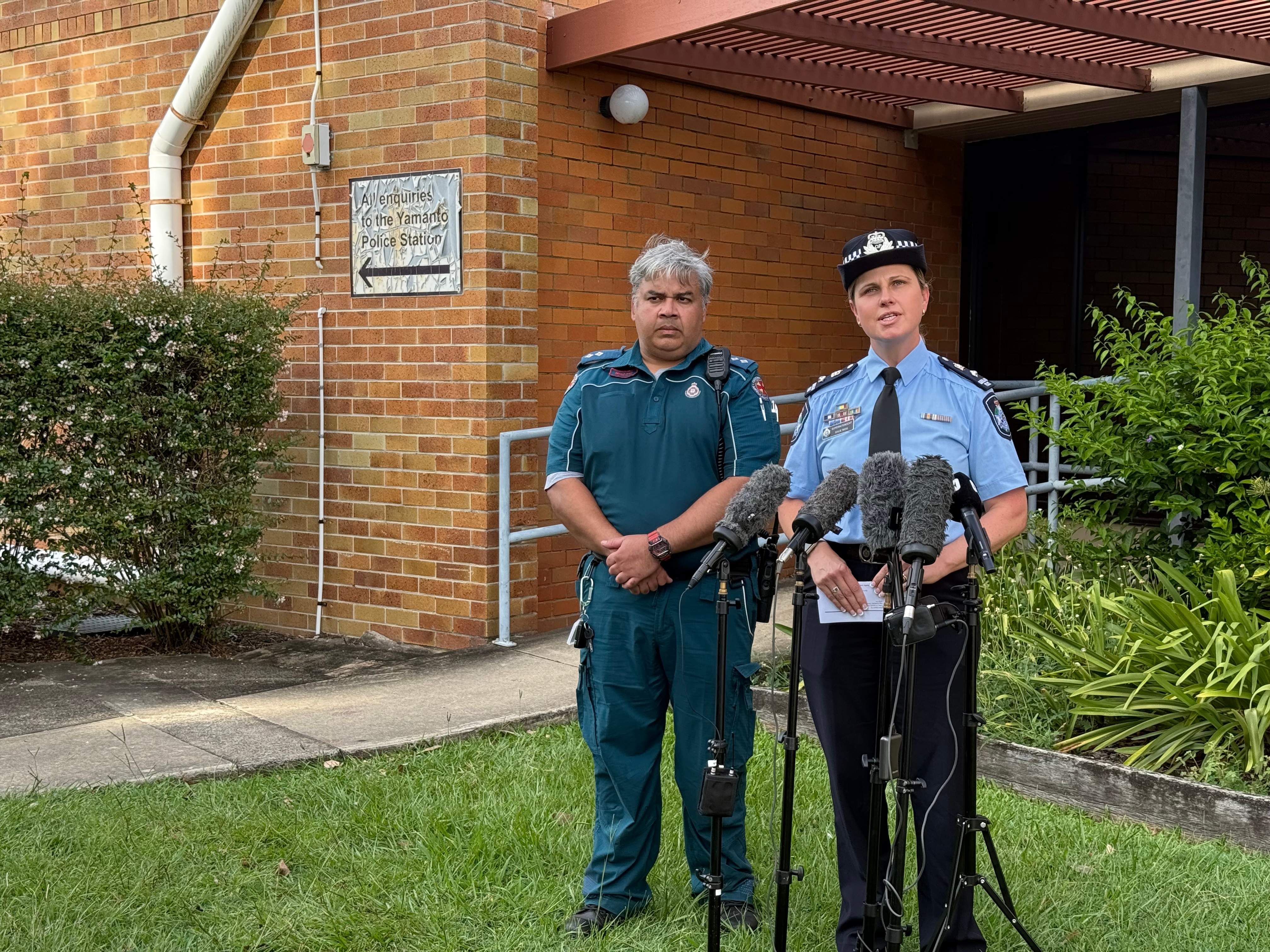 Officer seriously injured after police car collides with truck on ...