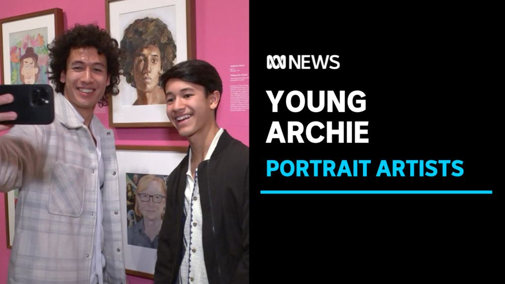 Young portrait artists awarded at Young Archie competition - ABC News