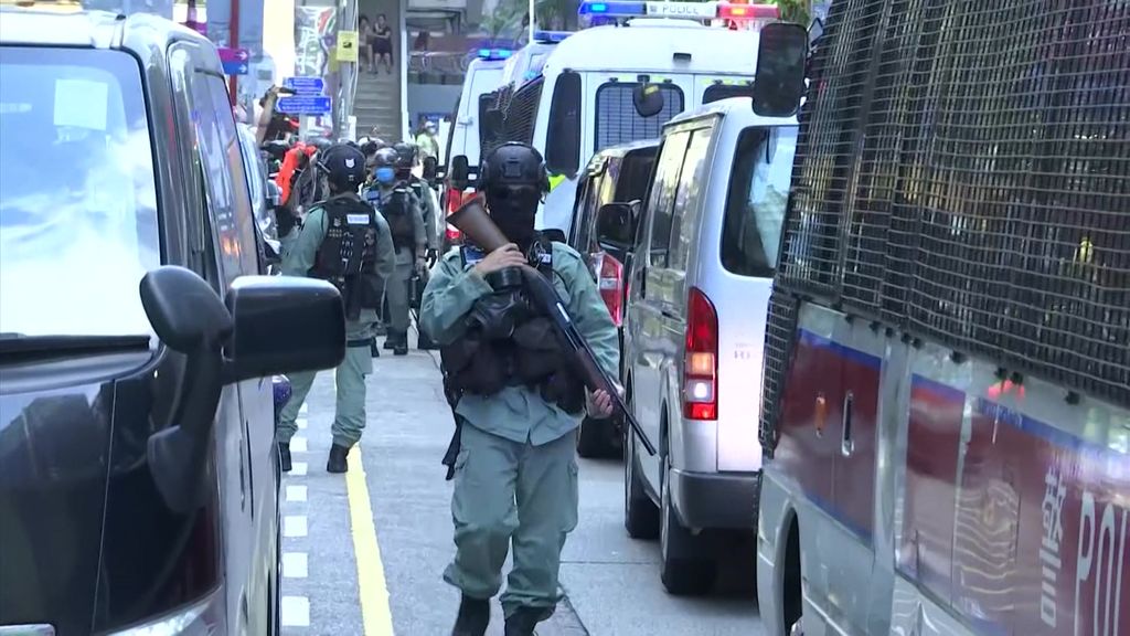Protests in Hong Kong as China's NPC meets - ABC News