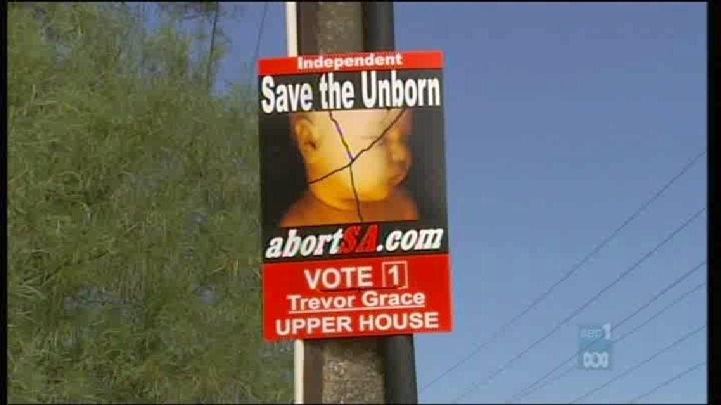 Anti-abortion poster causes controversy - ABC News
