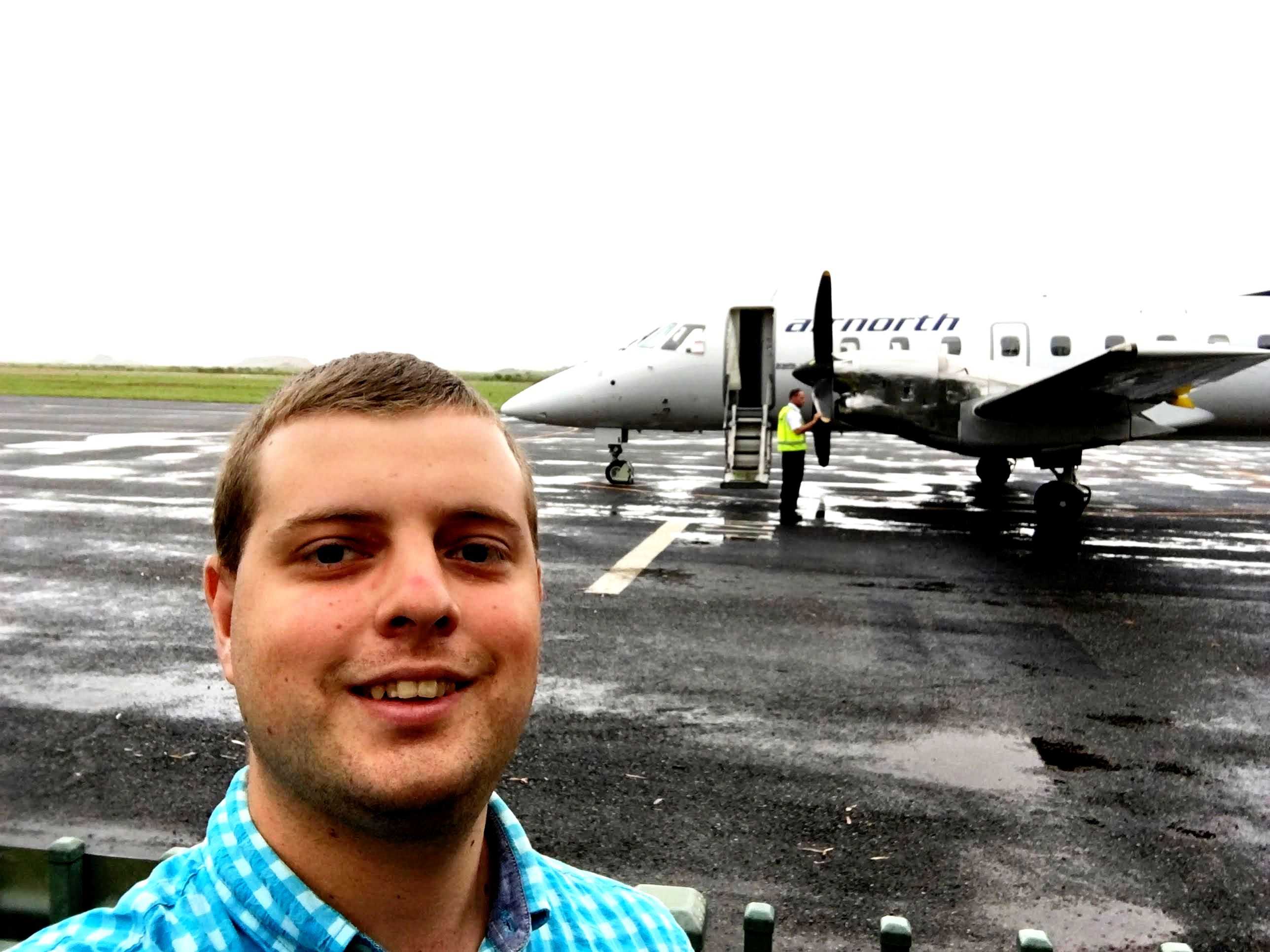 International aviation reporter eyes off small regional route and rare ...