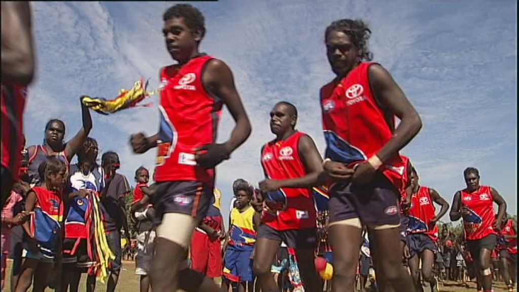 Wadeye footy final fever - ABC News