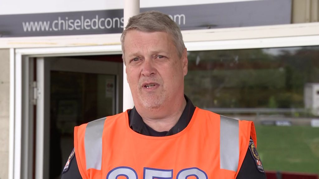 SES district officer on the situation at Echunga dam - ABC News