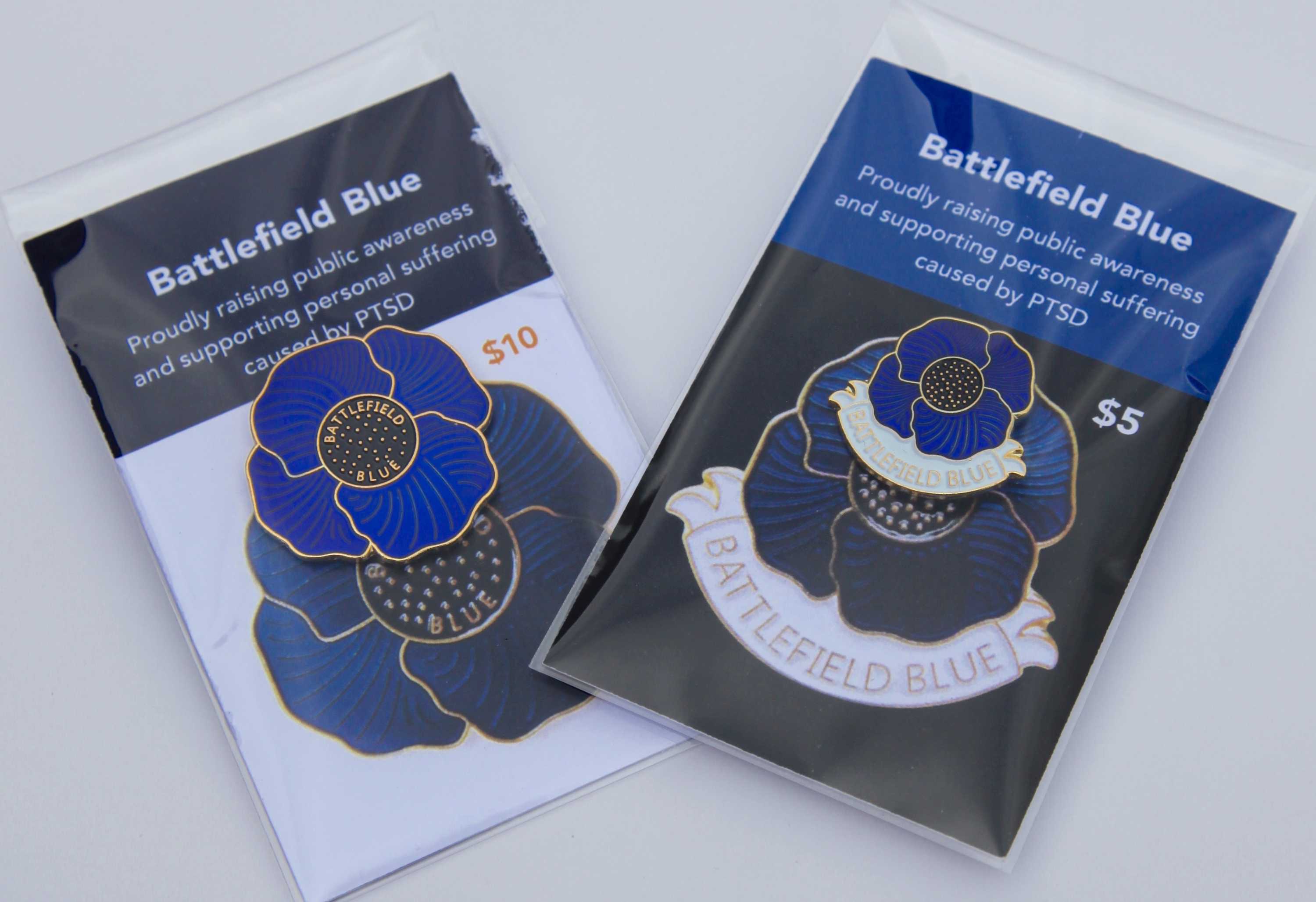 Artist Ron Davis turns bullets into Battlefield Blue badges, opening up ...