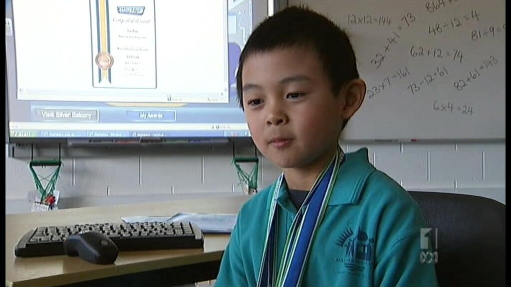 Whiz kid wins world maths comp - ABC News